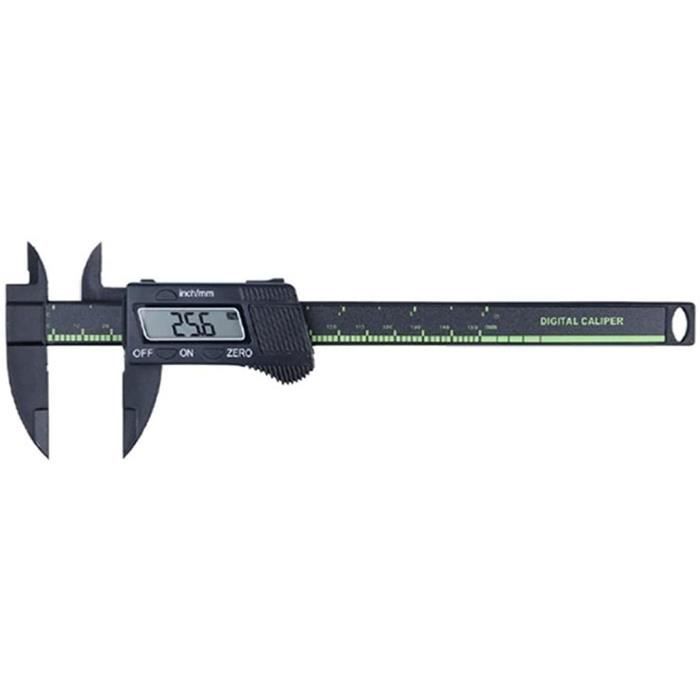 LCD Caliper numérique Vernier Micromètre Micromètre étrier électronique ...