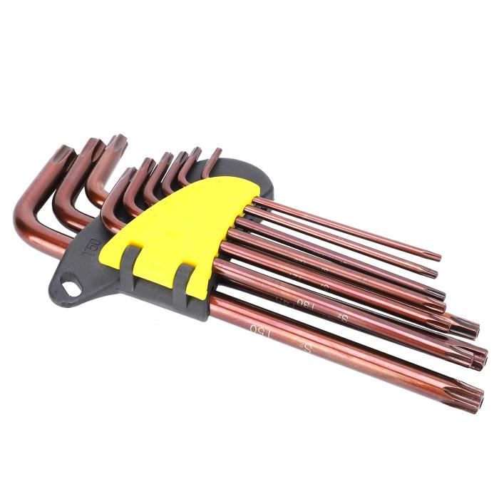 Clé à douille hexagonale Clé hexagonale, jeu de clés en étoile Peinture ...