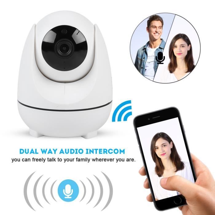 ALA HD 1080P PTZ Caméra Surveillance WiFi IP Pan - Tilt - Zoom Two-Way ...