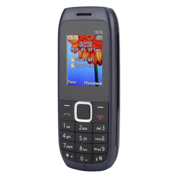 Duokon Téléphone portable 1616 1.7inch Dual-SIM Dual Standby Big Button ...