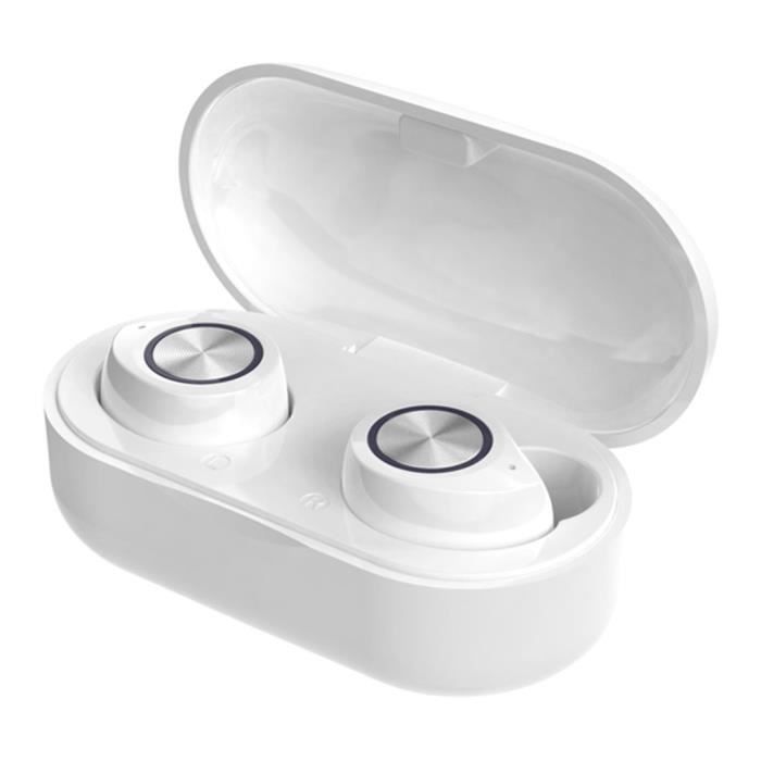 BT 5.0 Écouteur Tactile Mains Libres Casque Stéréo Sans Fil Avec Micro ...