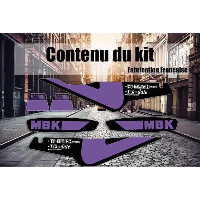 Kit Déco MBK Magnum - Violet - Cdiscount Auto
