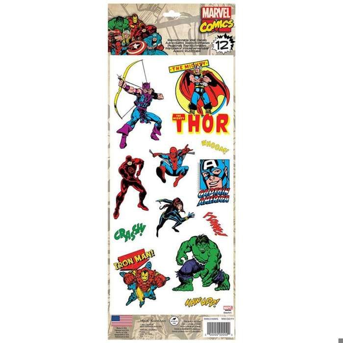 Stickers repositionnables Marvel Comics Classic - Cdiscount Jeux - Jouets