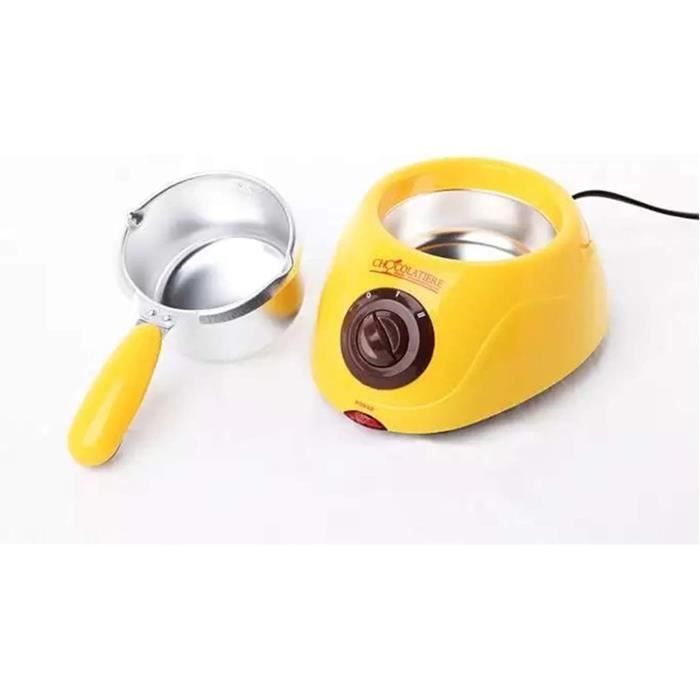 Mini-Fondue Au Chocolat Électrique Mini Fondue Avec Accessoires ...