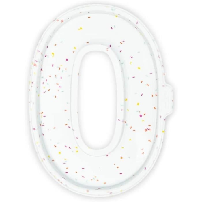 Set De 2 Moules En Silicone Pour Layer Cake, Number Cake, Chiffres 0 ...