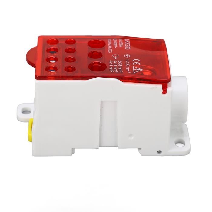 YOSOO Boîte de jonction terminale Boîte de jonction de bornier épissant ...