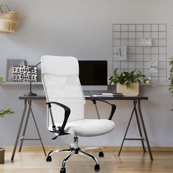 Fauteuil Bureau Blanc