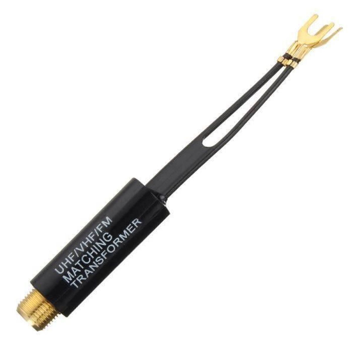 10x antenne adaptateur transformateur balun 75-300 ohms uhf vhf fm tv ...