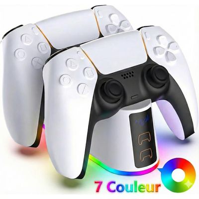 Chargeur Manettes Dualsense Chargeur De Manette PS5 Pour Manette ...