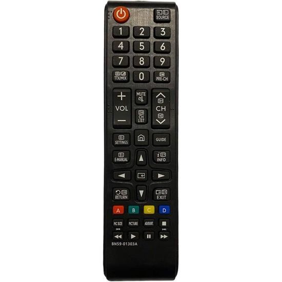 Samsung Télécommande Tv D'Origine Pour Modèles Tm1250A, Tm1240A ...