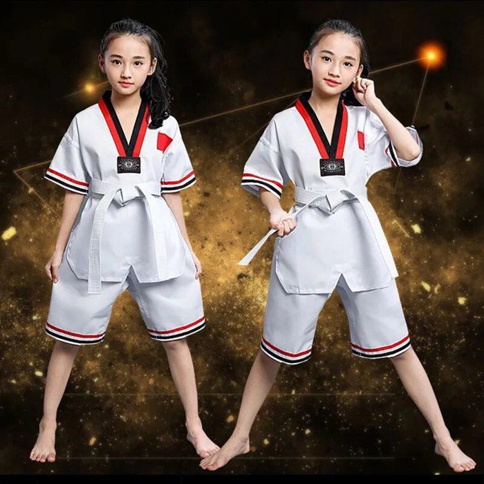 Sac de frappe,Enfants Taekwondo Dobok Robe Karaté Uniforme Enfants ...