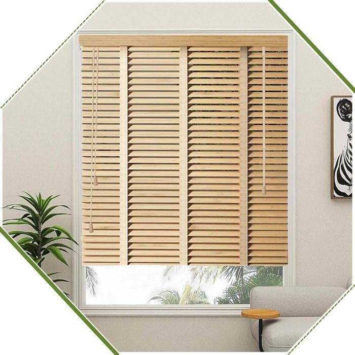 Stores En Bois Pour Fenêtres, Stores Vénitiens Horizontaux 60/80/100 ...
