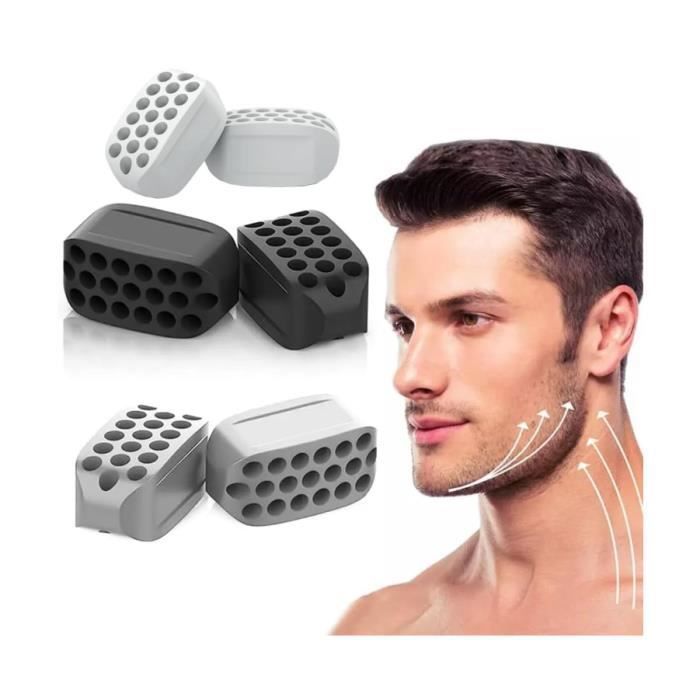 Jawline Trainer 6 Piece Jawline Trainer Food Grade Silicone Material ...