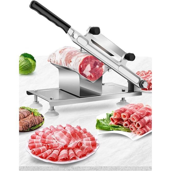Trancheuse à Viande électrique Trancheuse à Viande congelée Manuelle ...