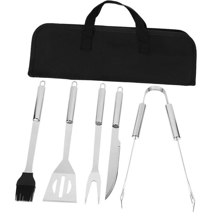 1 Ensemble-5 Pièces Bâtons De Barbecue Spatule À Frire En Métal ...