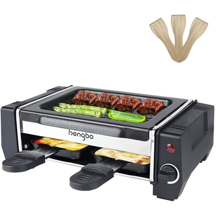 Raclette Mini Appareil a Raclette Inclus 2 Poêlons et 4 ...