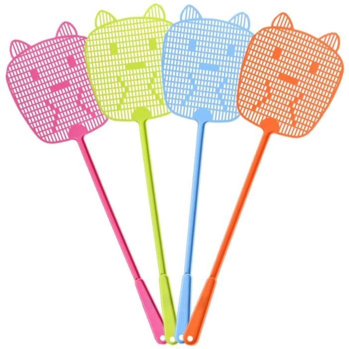 1Pièce Tapette à Mouches en Plastique,Tapette à Mouches Robuste,Tapette ...