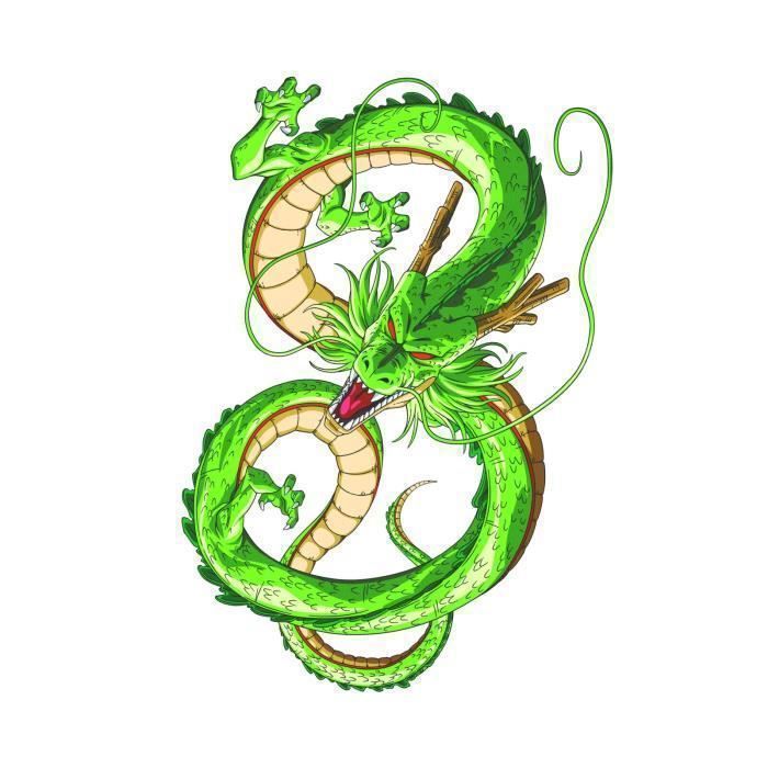 Tableau Décoratif Dragon Ball Dbz Magic Dragon Shenron (60 cm x 86 cm ...