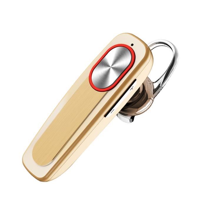 Microphone auriculares Accessoires Micro à oreille unique d'or ...