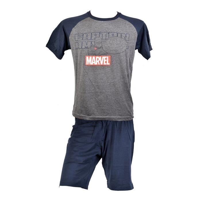 Pyjama Homme SUPERHEROS en Coton -Chaleur, Douceur et confort- Couleurs ...
