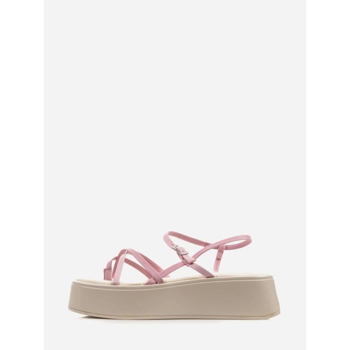 Sandales pour femmes - VAGABOND - Cuir rose - Composition en cuir ...
