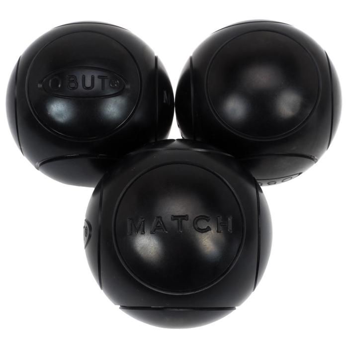 Boules de pétanque Match noire 1 71 mm - Obut - Cdiscount Sport