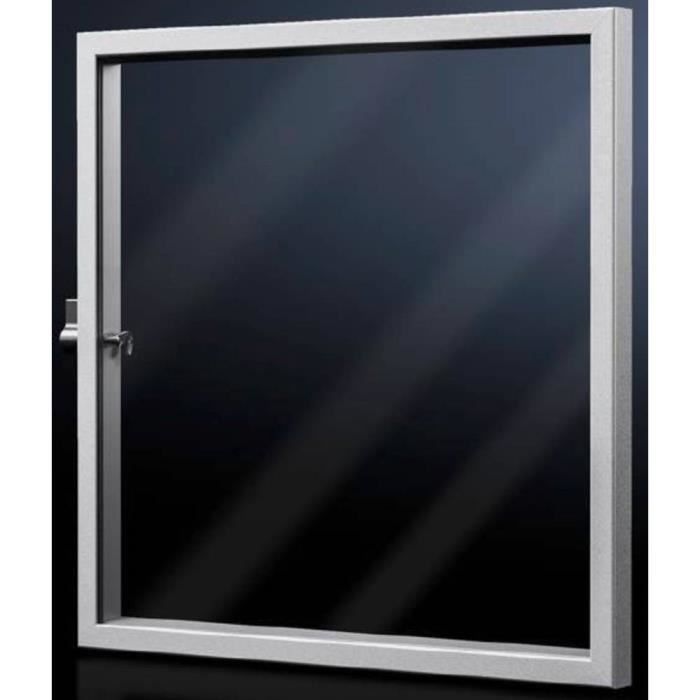 Rittal AX 2761.010 Fenêtre vitrée (L x l x H) 597 x 62 x 597 mm Verre ...