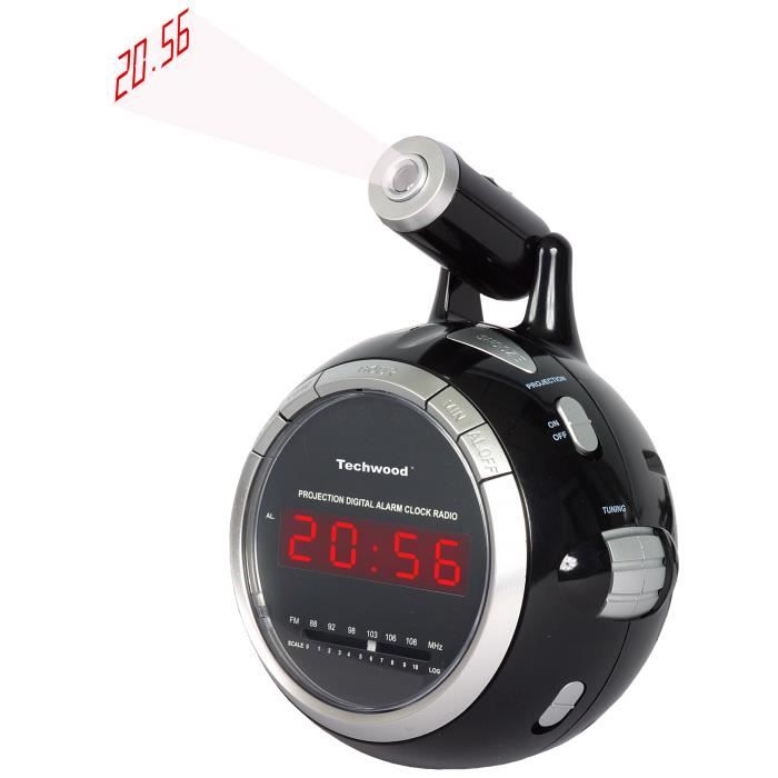 Techwood Radio Reveil avec Projection - TRR-304 - Cdiscount TV Son Photo