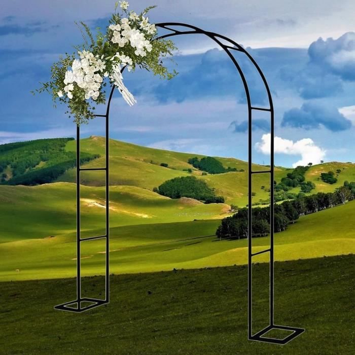 Arche Jardin En Métal, Arche À Rosiers En Métal, Arche De Mariage ...