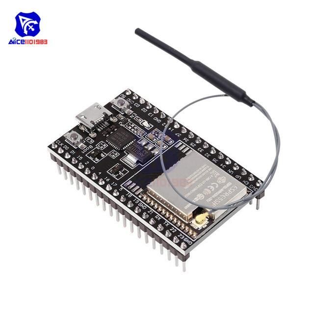 Circuits intégrés,32U with Antenna--Carte De Développement Wifi Bluetooth Esp32, Esp32-devkitc ...