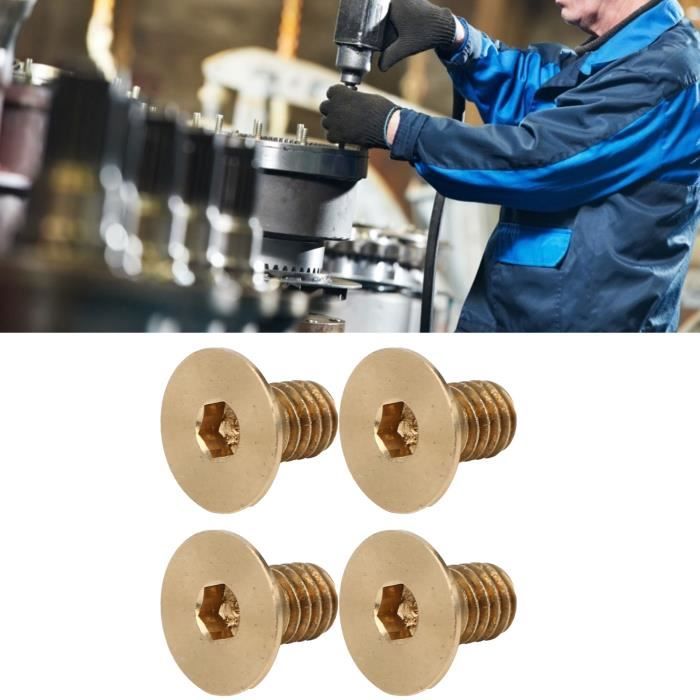 Vis à six pans creux - Tête fraisée - M4 - Quincaillerie de fixation ...