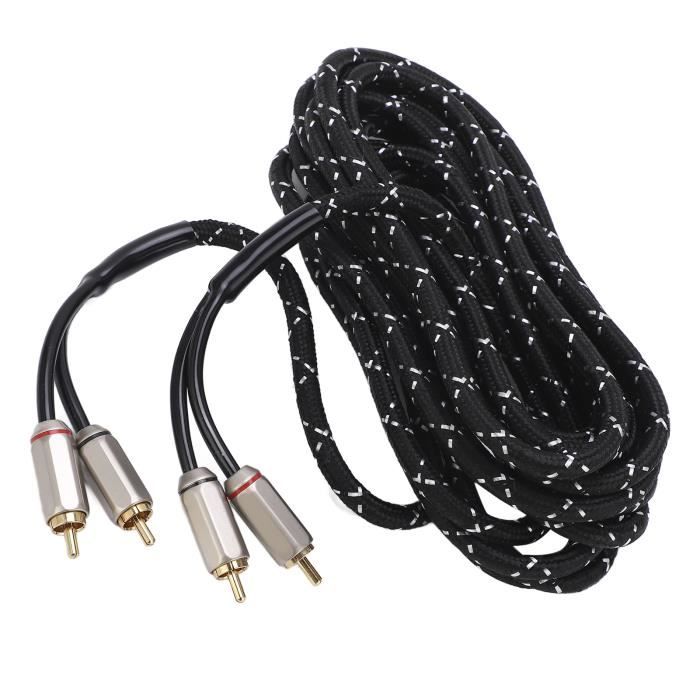 Câble De Caisson De Basses Amplificateur De Voiture Câble Audio Fil ...