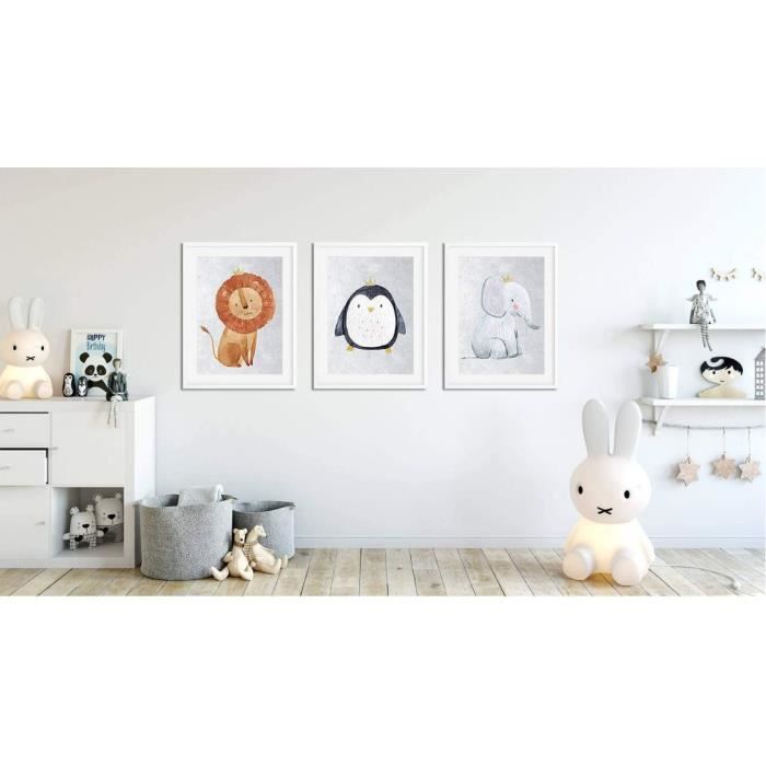 Lot de 3 posters pour chambre d'enfant et Sans cadre pour chambre d ...