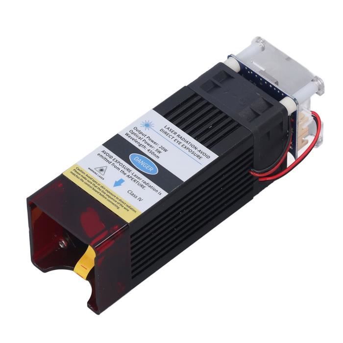 DEX Module Laser 5W 20W Kit de Module Laser, Module de Gravure des Yeux ...