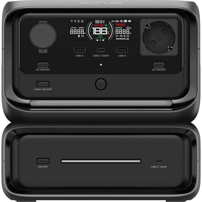 Batterie de démarrage - EcoFlow - RIVER 3 Max - Haute performance ...