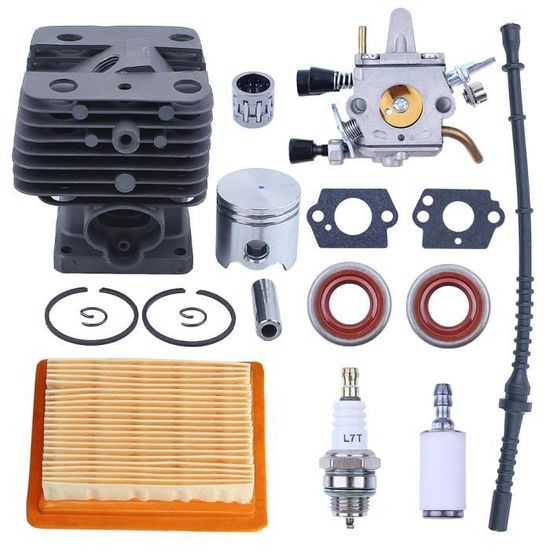 Kit de carburateur de piston cylindre de 35 mm pour stihl FS120 FS250 FS250R FS200 FS200R ...