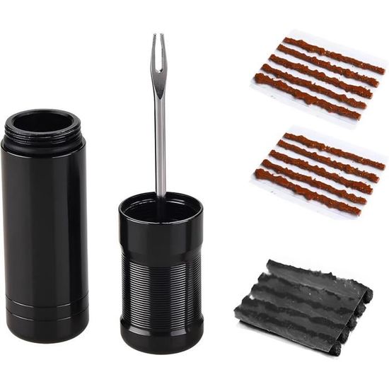 16 Pièces Kit De Réparation De Pneu, Kit Reparation Pneu Tubeless, Kit ...