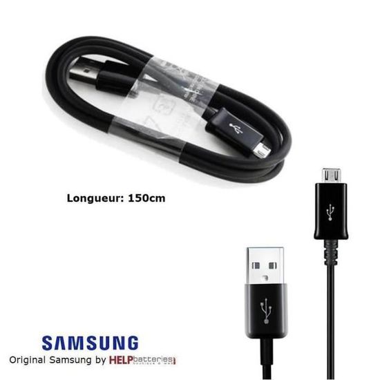 Cable usb pour Telephone portable Samsung Galaxy s iii mini cable data ...