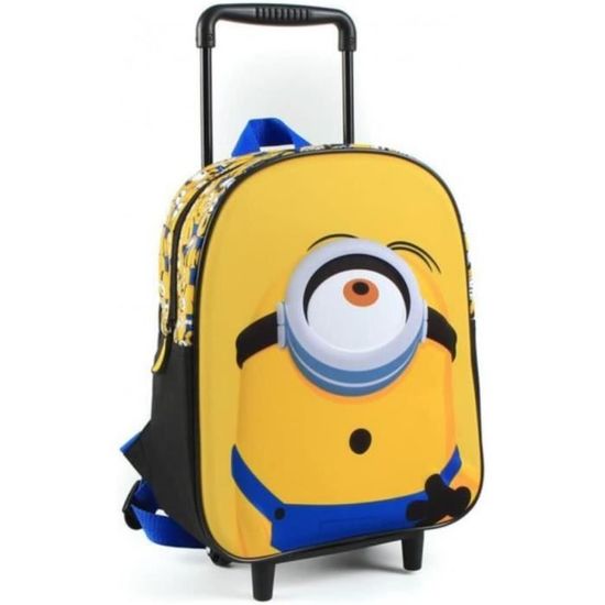Trolley – Minions – Jaune - Enfant - Ecole - Maternelle - Garderie ...