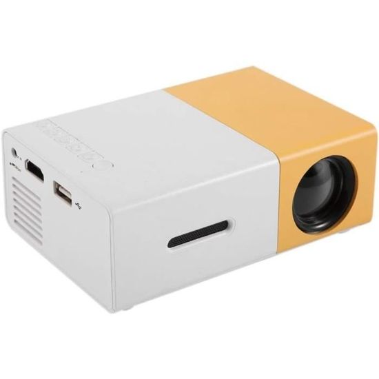 Mini Projecteur Led Haute Résolution Portable Hd 1080P Compatible Hdmi ...