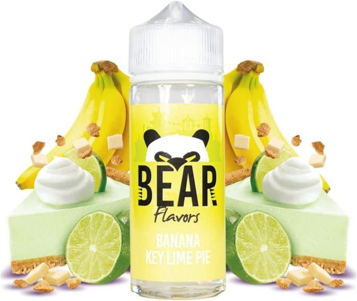 BEAR Flavors - Banana Key Lime Pie | 100ML | Sans Nicotine NI TABAC ...