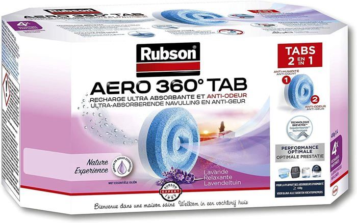 AERO 360 Recharges en tabs parfum lavande relaxante recharges pour ...