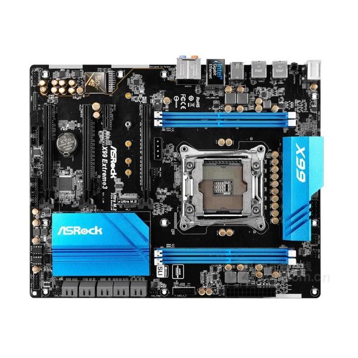 Carte mère ASRock X99 Extreme3 Intel X99 LGA 2011-V3 4xDDR4 128GB ATX ...