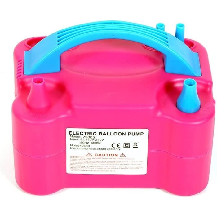 600W Gonfleur Ballon électrique Pompe Portable Rose France Stock [75 ...