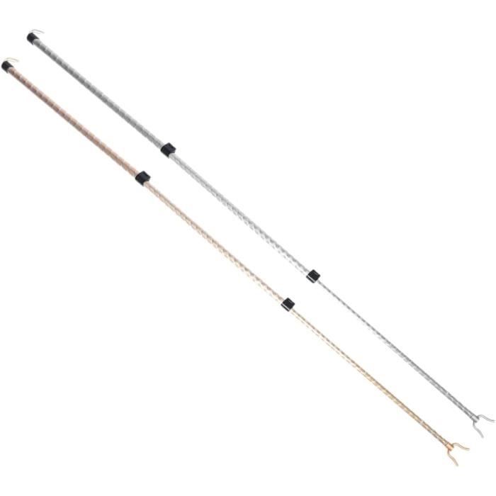 2 Pièces Séchage Des Vêtements Fournir Rétractable Corde À Linge Tige ...