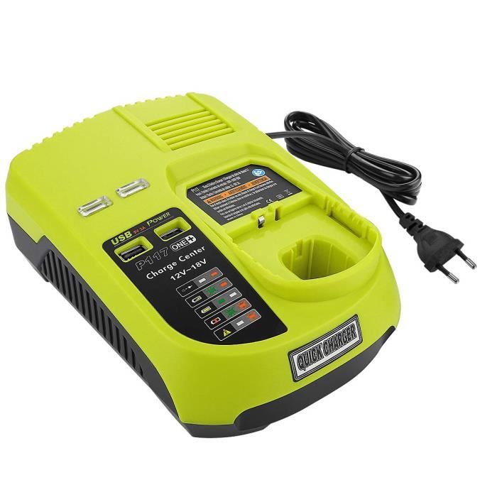 Chargeur Ryobi 18v