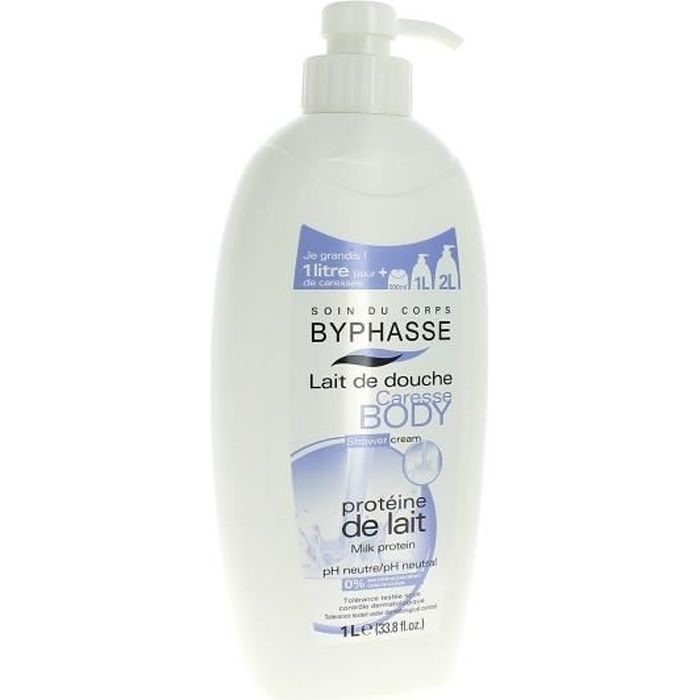 Byphasse Caresse Lait De Douche Protéine De Lait Cdiscount Au Quotidien