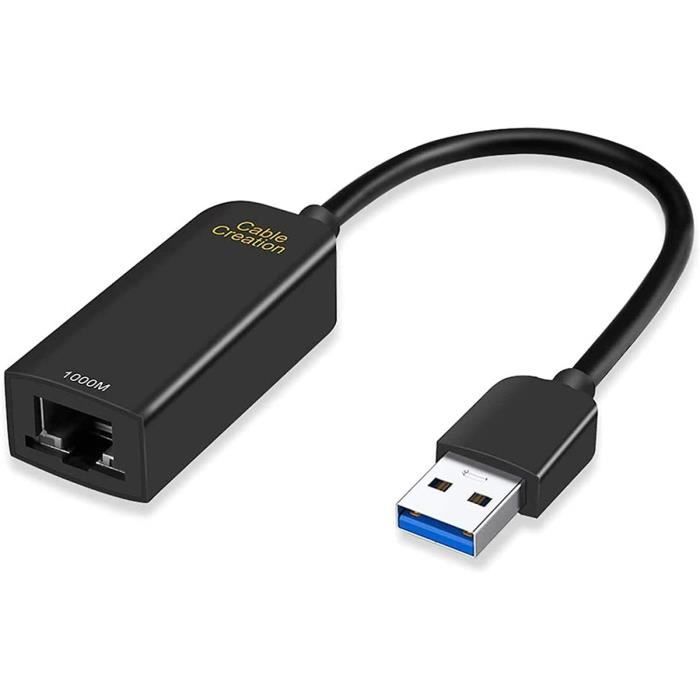 Adaptateur Ethernet Usb 3.0 Pour Switch, Convertisseur Lan Gigabit ...