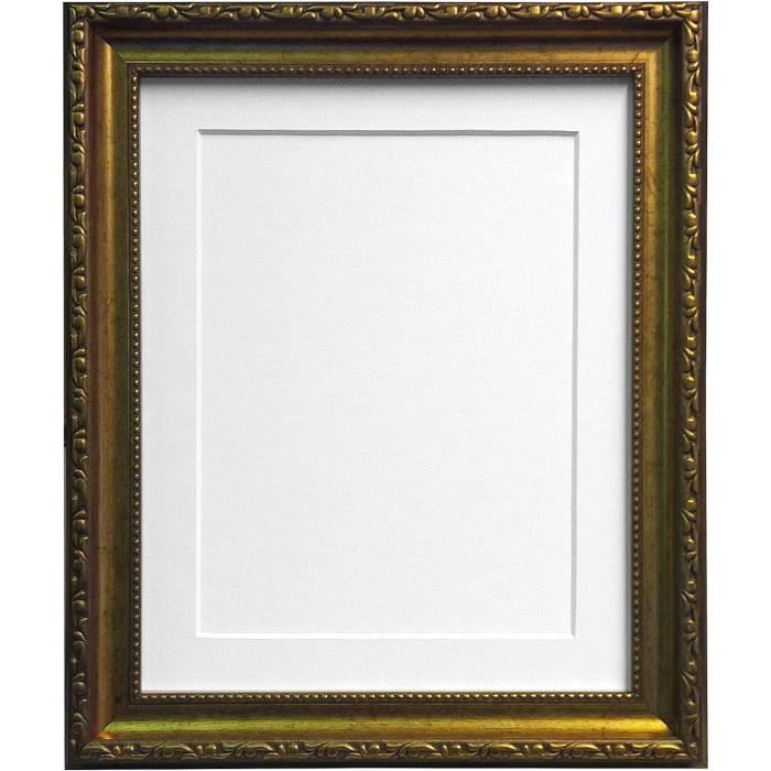 Cadre Photo Style Shabby Chic, Plastique, Doré, A3 Image Size A4[n24979 ...