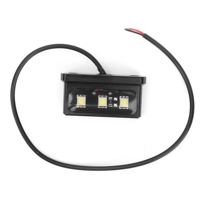 MSA Support De Plaque D'Immatriculation Court Avec Éclairage Led Pour ... MSA Support De Plaque D'Immatriculation Court Avec Éclairage Led Pour ...